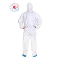 China Chemical Type 5 6 Disposable Coveralls Disposable Painting Overalls Asbestos Removal for sale