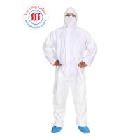 China Chemical Type 5 6 Disposable Coveralls Disposable Painting Overalls Asbestos Removal for sale