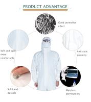 China Chemical Type 5 6 Disposable Coveralls Disposable Painting Overalls Asbestos Removal for sale