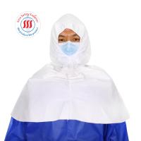 China Surgical Non Woven Astronaut Caps Microporous Waterproof Balaclava Hood Cap for sale