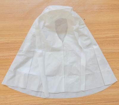 China One Piece Disposable Head Neck Cover Microporous Waterproof Head Cover for sale