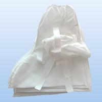 China Waterproof SF Disposable Boot Cover Industrial Safety Boots Cover With Tie Strip for sale