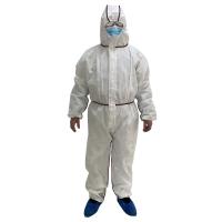 China Disposable Sms Bounded Seam Type 5/6 Coverall Asbestos Breathable for sale