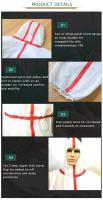 China Ppe Type5/6 Disposable Protective Workwear Asbestos Removal Sms Coverall Disposable for sale