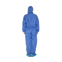 China Industrial Sms Non Woven Disposable Coverall Breathable Flame Resistant for sale