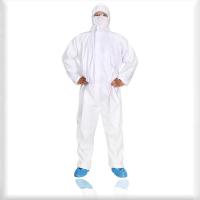 China Non Woven Health Medical Clothing Disposable Coveralls With Hood for sale