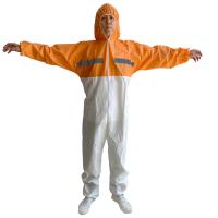 China OEM Non Woven Mechanic Disposable Coverall Industry Protection Coveralls for sale