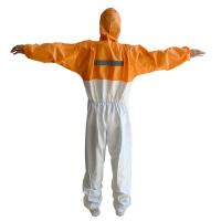 China OEM Non Woven Mechanic Disposable Coverall Industry Protection Coveralls for sale