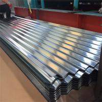China Glazed Zinc Corrugated Steel Roofing Sheet For Residential Buildings for sale