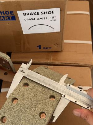 China 04494-37021 Brake pad assembly FOR HINO 300 for sale