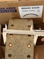 China 04495-37032 Brake pad assembly FOR HINO 300 for sale