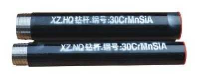 China BQ NQ HQ PQ Wireline Drilling Rods 30 CrMnSiA Heat Treatment 3m Length for sale