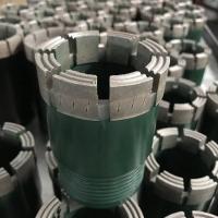 China NX HX Impregnated Diamond Core Bit Reaming Shell 75mm 96mm Mining Exploration Drilling for sale