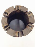 China Polycrystalline Diamond Compact PDC Core Drill Bits 75mm for High Speed Geotechnical Drilling for sale