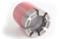 China Sythetic Diamond Wireline Double Tube Drill Bits 14mm  High Speed Core Drilling Bits for sale