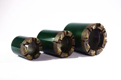 China Polycrystalline Diamond Compact PDC Core Drill Bits 75mm for High Speed Geotechnical Drilling for sale