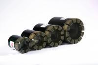 China Impregnated Diamond Core Bit BWL BQ 59.44mm for Hard Rock Drilling Stability for sale