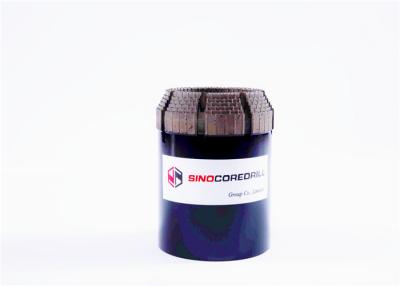 China Natural Diamond Surface Set Core Drill Bit 40/60 SPC AAA Grade for Medium Hard Rock for sale