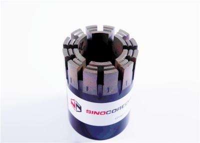 China Impregnated Diamond Core Drill Bit 14mm for Hard Rock Mineral Exploration for sale