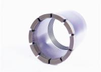 China Impregnated Diamond Core Bits T2-76 NQ HQ High Penetration Rate for Rock Drilling for sale