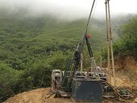 China EP550 Portable Core Drill Rig for Remote Areas - 550m Depth Capacity, 4m×4m Footprint, 55 kN Pull Force for sale