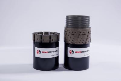 China Diamond Impregnated Reaming Shells with DCDMA Thread - BQ/NQ/HQ/PQ Sizes 60-122.5mm OD for Core Drilling for sale