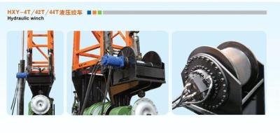 China Hydraulic Hoisting Winch HXY-4T 1200kg Pull Force for Core Drill Rig Mining for sale