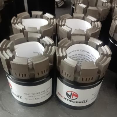 China BQ NQ HQ PQ Double Tube Diamond Core Bits for Medium to Ultra Hard Formations for sale