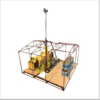 China HP-8 Portable Full Hydraulic Drilling Rig 800m Depth Lightweight Modular Design for sale