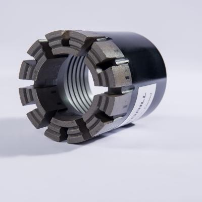 China Turbo Impregnated Diamond Core Bits BQ NQ HQ PQ for Competent Formations 56mm to 275mm for sale