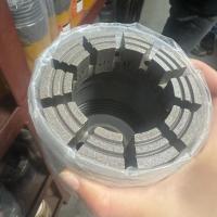 China Elongated Face Discharge BQ NQ HQ PQ Diamond Core Bit 15mm Crown for Broken Sedimentary for sale