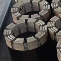 China BQ NQ HQ PQ Standard Impregnated Diamond Core Bits DCDMA Thread 15mm Crown for sale