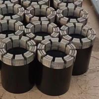 China BQ NQ HQ PQ Standard Impregnated Diamond Core Bits DCDMA Thread 15mm Crown for sale