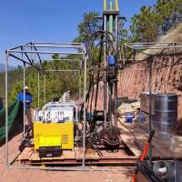 China XZHP-600B BQ 600m Hydraulic Portable Drilling Rig 700Nm Torque 1800rpm for Mine Exploration for sale