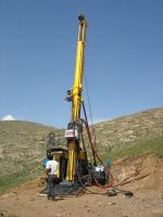 China HYDX-5A Full Hydraulic Crawler Core Drill Rig NQ 1300m HQ 1000m 145kW for sale