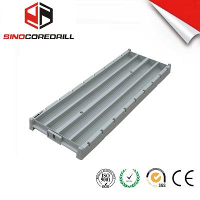 China High-Quality Plastic Drill Core Trays & Core Boxes - 1070×385mm Size with 1m Inseam Length for BQ/NQ/HQ/PQ Models for sale