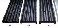 China High-Quality Plastic Drill Core Trays & Core Boxes - 1070×385mm Size with 1m Inseam Length for BQ/NQ/HQ/PQ Models for sale