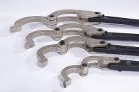 China Wireline Grip Diamond Tube Wrenches for Drilling - BQ/NQ/HQ/PQ Sizes with 57-194mm Circular Options for sale