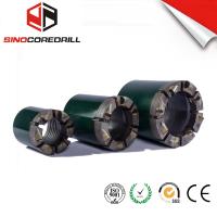 China PCD NQ HQ PQ Polycrystalline Compact Diamond Core Bit , DCDMA Standard for sale