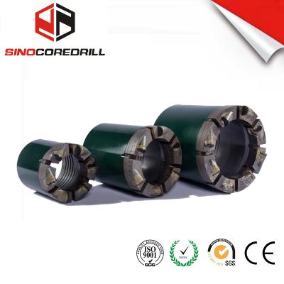 China PCD NQ HQ PQ Polycrystalline Compact Diamond Core Bit , DCDMA Standard for sale