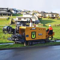 China 97kW Cummins Engine Horizontal Directional Drilling Rig 180KN Pullback 6000Nm Torque for sale