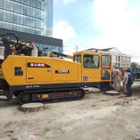 China 400 KN 14000 Nm Horizontal Directional Drilling Rig Cummins Engine Rubber Tracks for sale