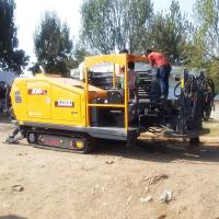 China 97kW Cummins Engine Horizontal Directional Drilling Rig 180KN Pullback 6000Nm Torque for sale
