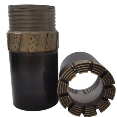 China BQ NQ HQ Impregnated Diamond Core Drill Bits for Mining Drilling Long Service Life for sale