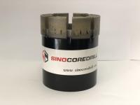 China Mining Exploration Diamond Core Drill Bits NQ 75.18mm High Quality Synthetic Diamond Impregnated for sale
