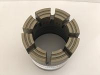 China Mining Exploration Diamond Core Drill Bits NQ 75.18mm High Quality Synthetic Diamond Impregnated for sale