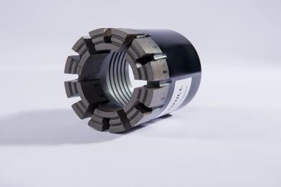 China Diamond Wireline Drill Bits WL3 Turbo Type With More Cutting Ability Less Pressure for sale