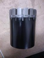 China Diamond Wireline Drill Bits WL3 Turbo Type With More Cutting Ability Less Pressure for sale