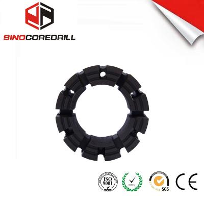 China SINOCOREDRILL Impregnated Diamond Core Bit B N H P Series 9mm 12mm 14mm Crown Height for sale