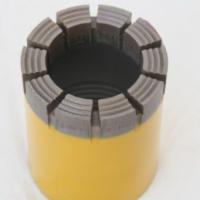 China Forged Diamond Core Drill Bit for Medium Hard Formations BQ NQ HQ PQ for sale
